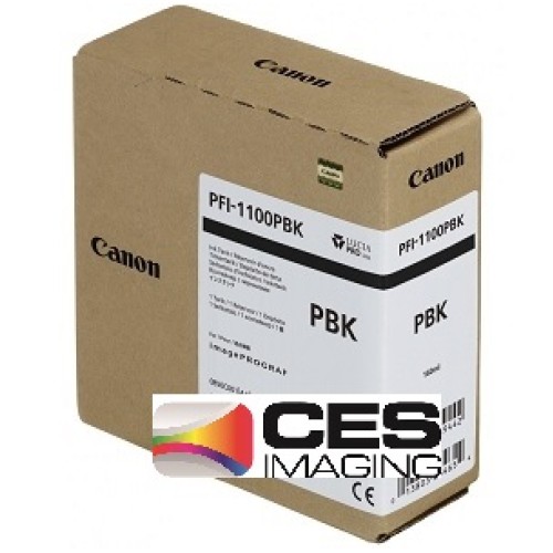 PFI-1100PBK Canon Pigment Photo Black Ink Tank - 160ml-0850C001AA